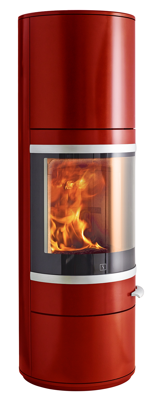 Kaminofen Scan 83-4 rot - il camin-o